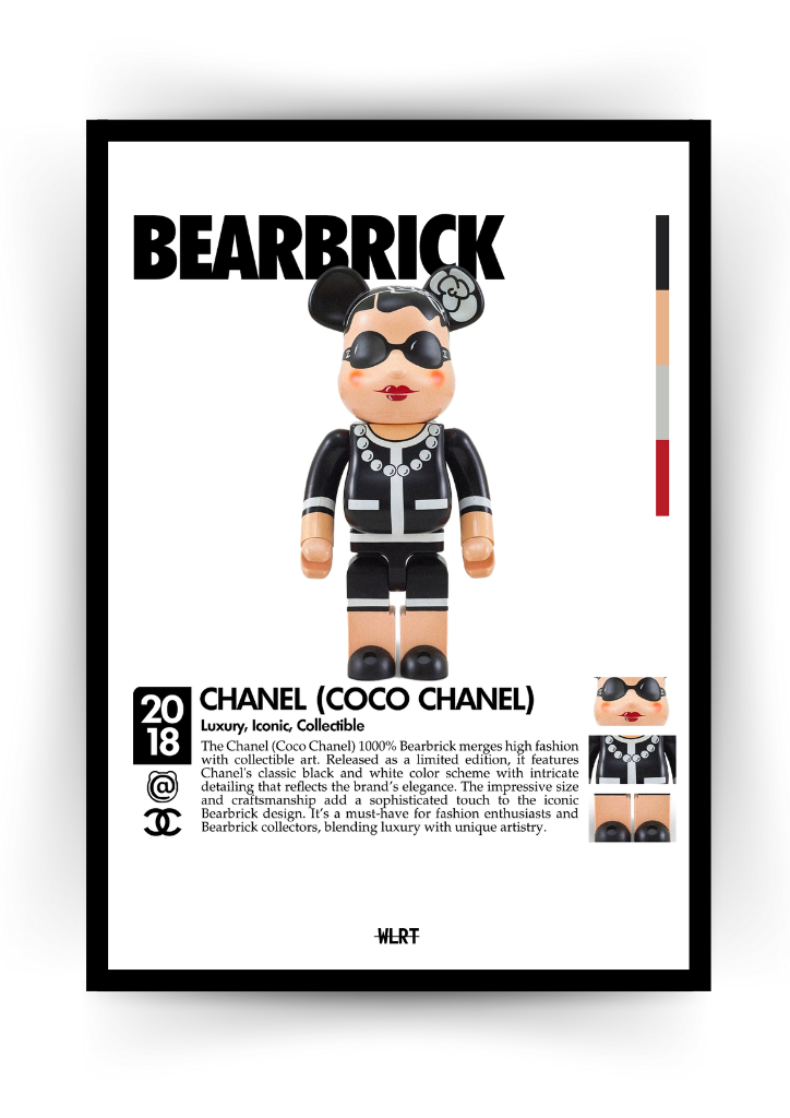 BEARBRICK - COCO CHANEL – WLRT