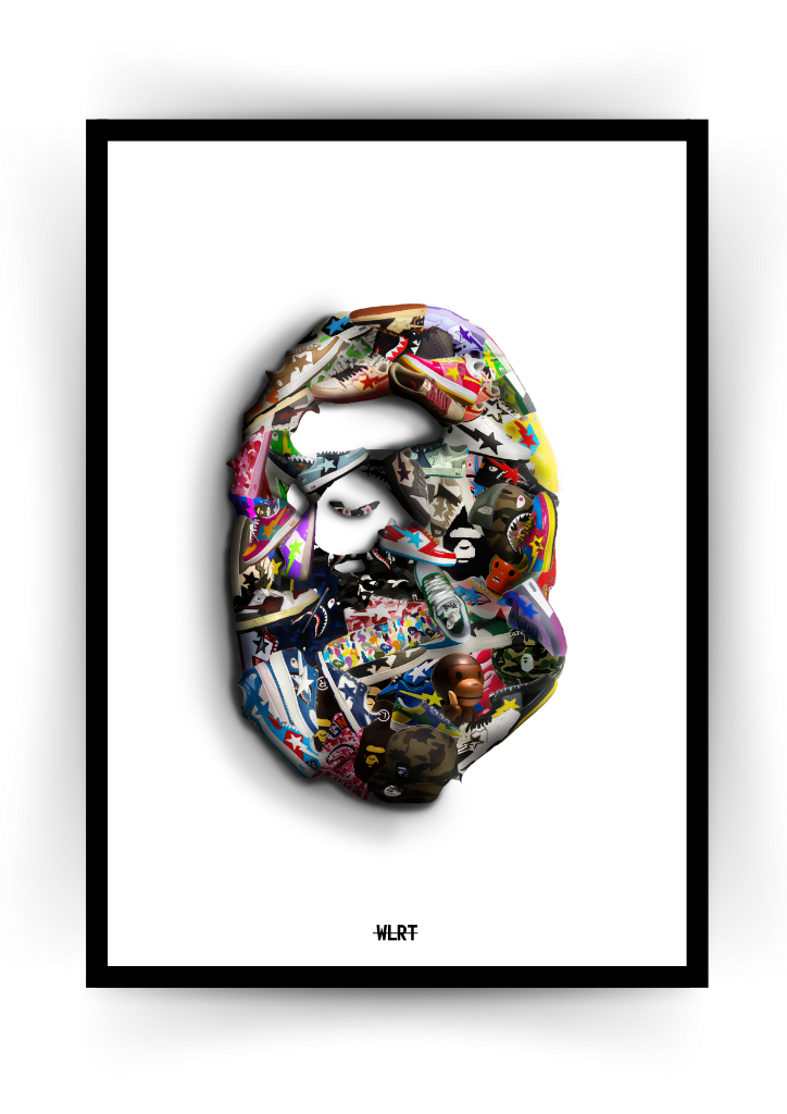 A Bathing Ape - Bapesta AF1's – WLRT